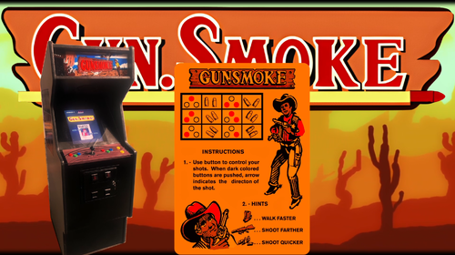 Artwork and Media for GunSmoke. MAME game. Full pack. - Pinup Popper ...