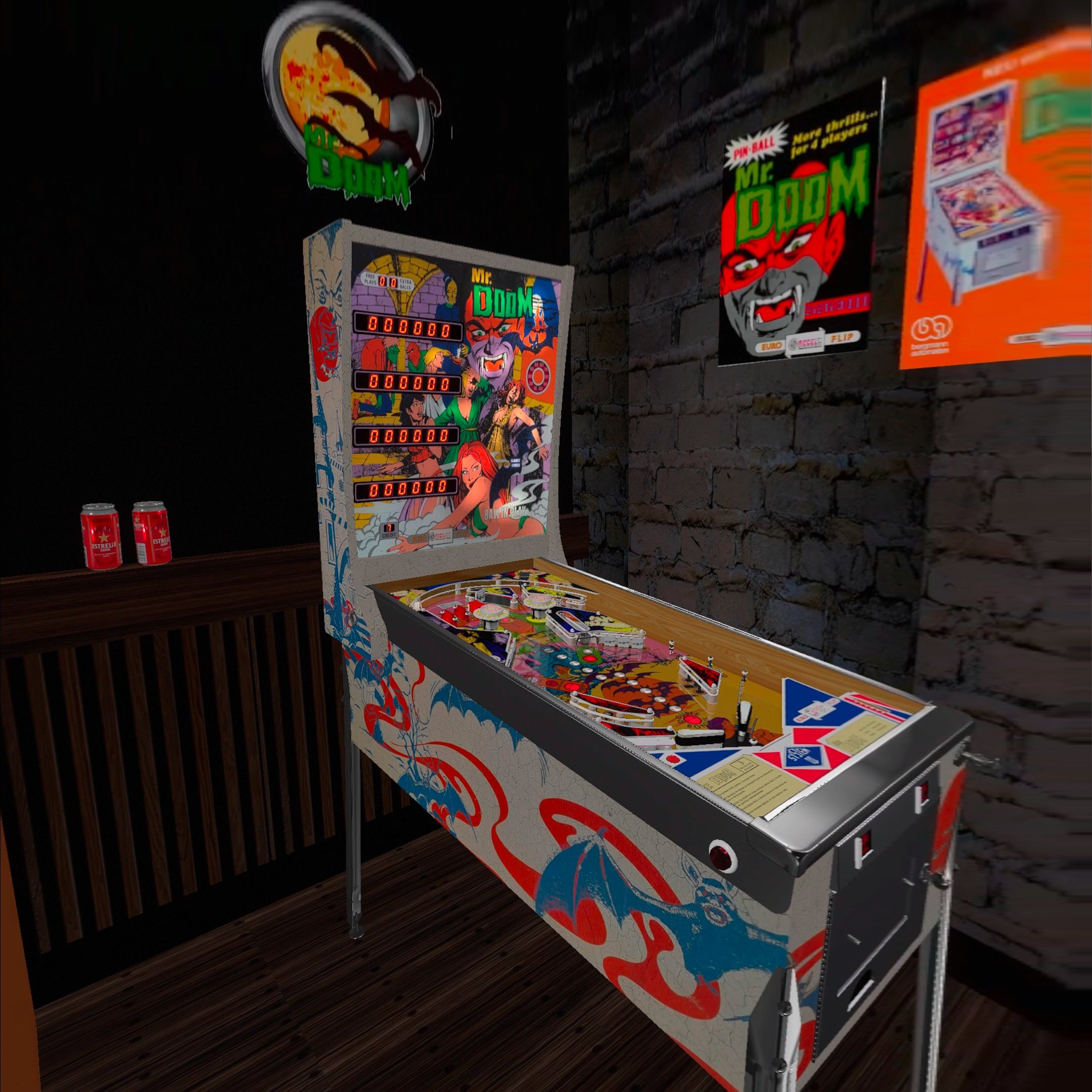 [New VP10 Alert] MrDoom (Recel 1979)1.3.0 VR MR Ext2k - New VPVR - Virtual Reality Pinball ...