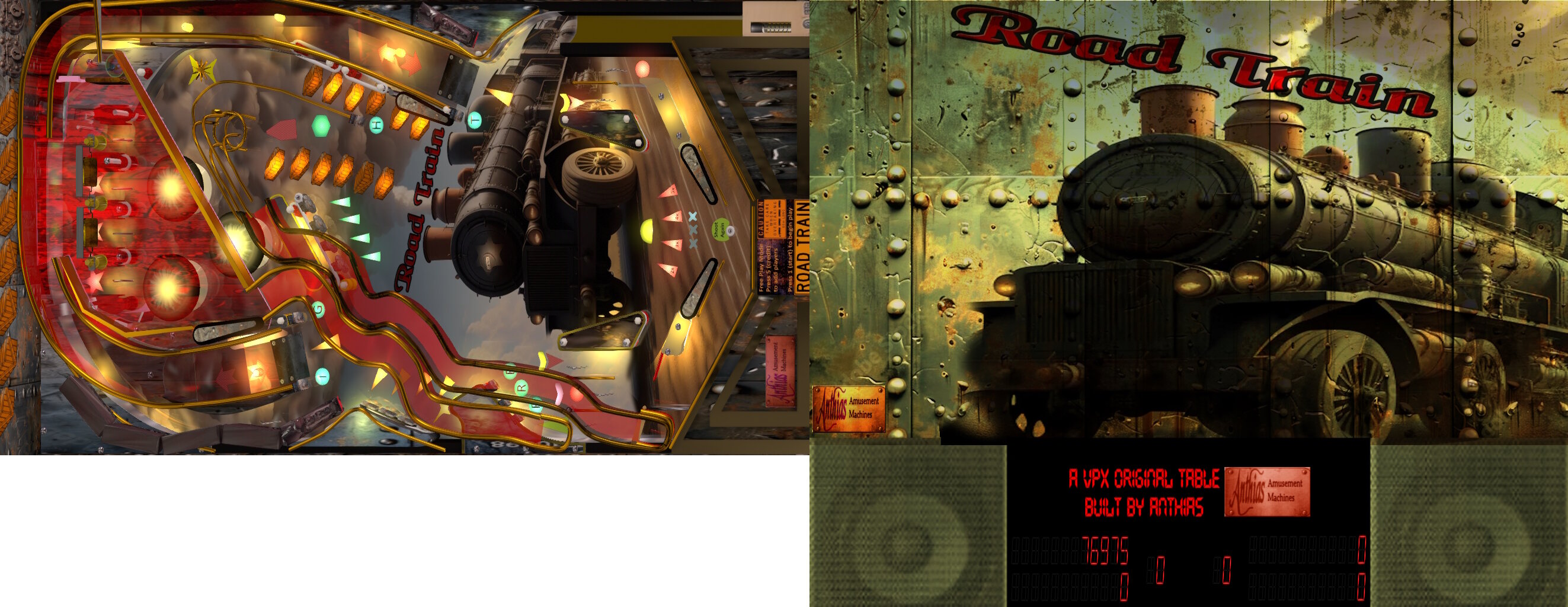 [New VP10 Alert] Road Train - New Visual Pinball 10 - Releases ...