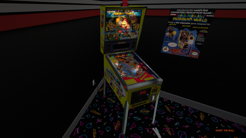 Super Mario Bros. Mushroom World (Premier 1992) - VPX - Pinball Tables ...