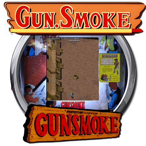 Artwork and Media for GunSmoke. MAME game. Full pack. - Pinup Popper ...