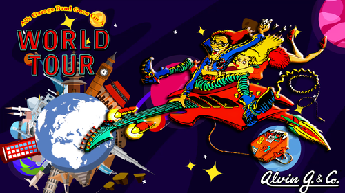 Al's Garage Band Goes On A World Tour (AlvinG 1992) Topper Video ...