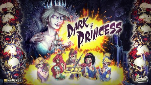 Dark Princess (Original 2020) BS2 with Full DMD - Full DMD Backglasses - Virtual Pinball Universe