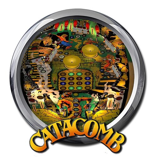 Catacomb (Stern 1981) (Wheels) - Wheel Images - Virtual Pinball Universe