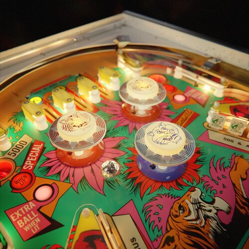 Jungle Princess (Gottlieb 1977) - VPX - Pinball Tables - Virtual ...