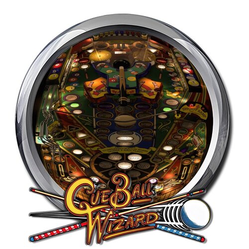Cue Ball Wizard (Gottlieb 1992) (Wheels) - Wheel Images - Virtual ...