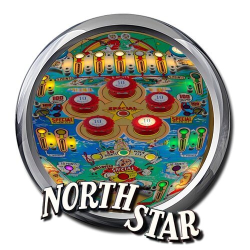 North Star (Loserman76) (Wheels) - Wheel Images - Virtual Pinball Universe
