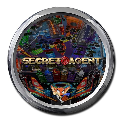 Secret Agent (Wheels) - Wheel Images - Virtual Pinball Universe