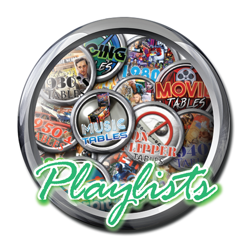 Playlists Tables Wheel - Tarcisio Style Wheels - Virtual Pinball Universe