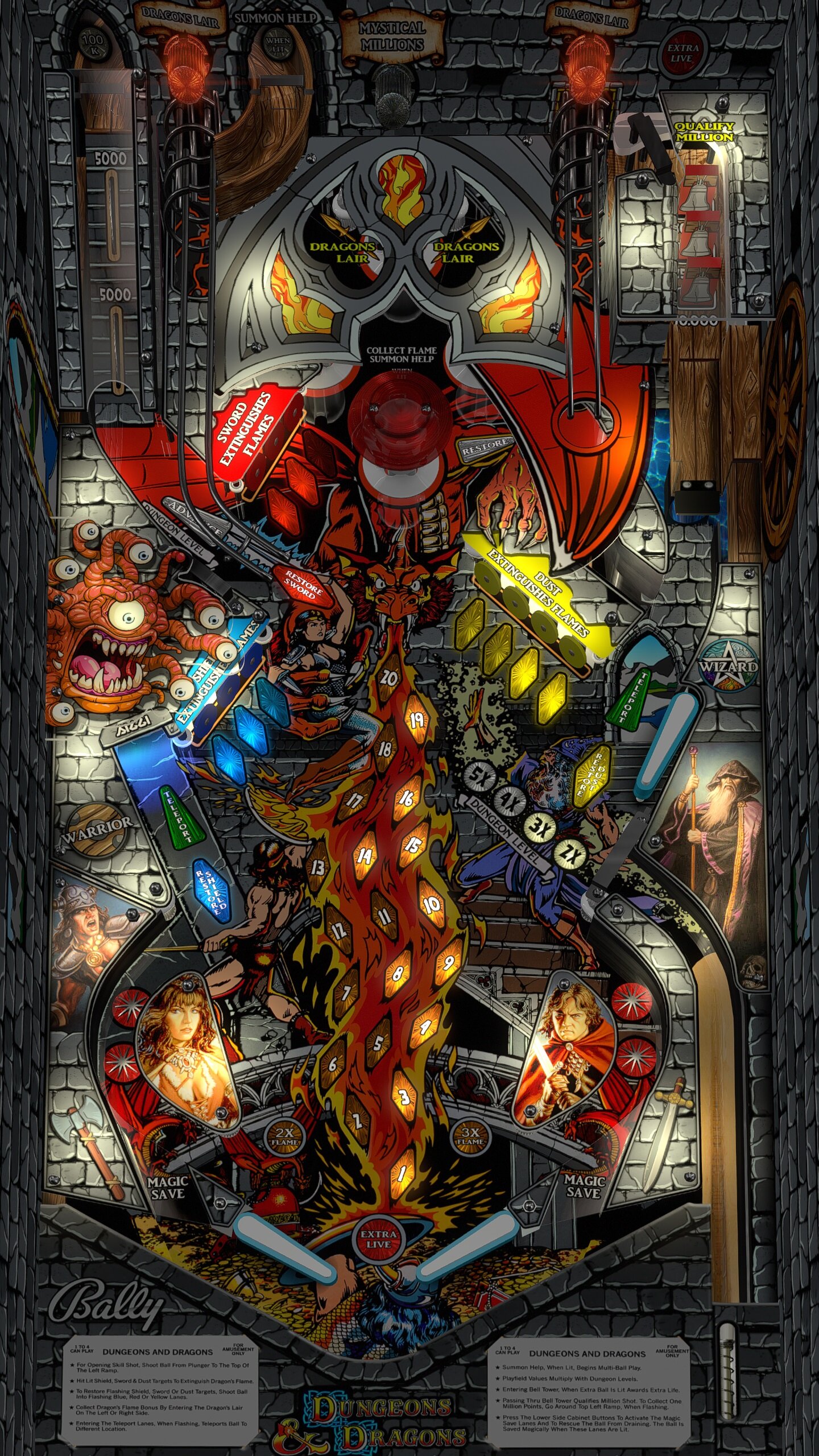 [VPURemix]Dungeons & Dragons Siggis Mod Cabinet Mod - New Visual ...