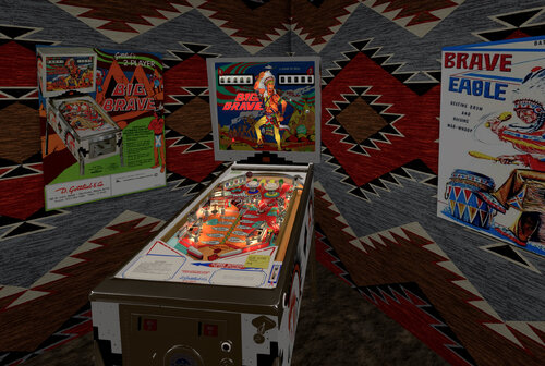 Big Brave (Gottlieb 1974) v4.1 - VPX - Pinball Tables - Virtual Pinball ...