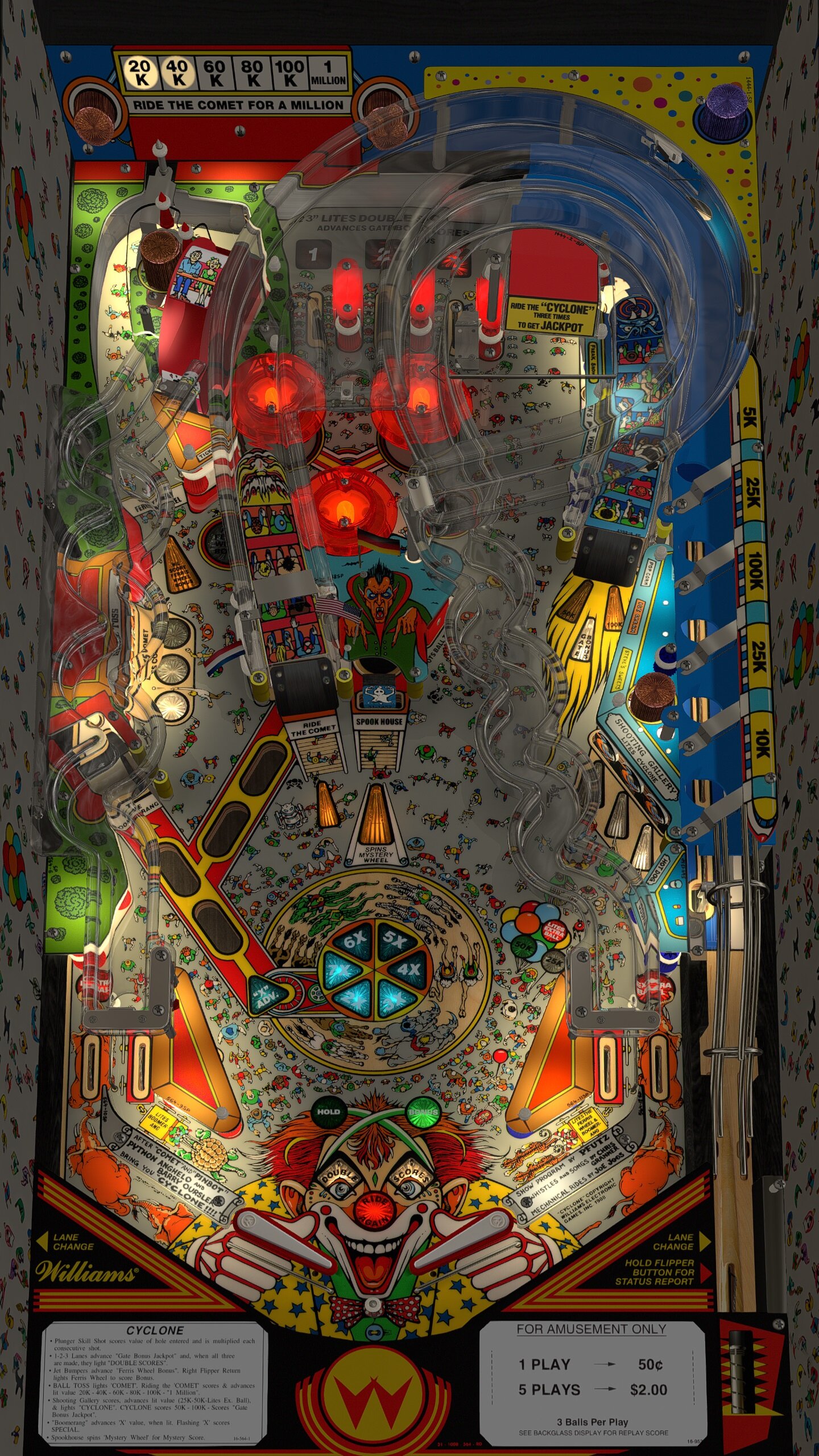 [VPURemix]Cyclone Cabinet Mod - New Visual Pinball 10 - VPURemix ...