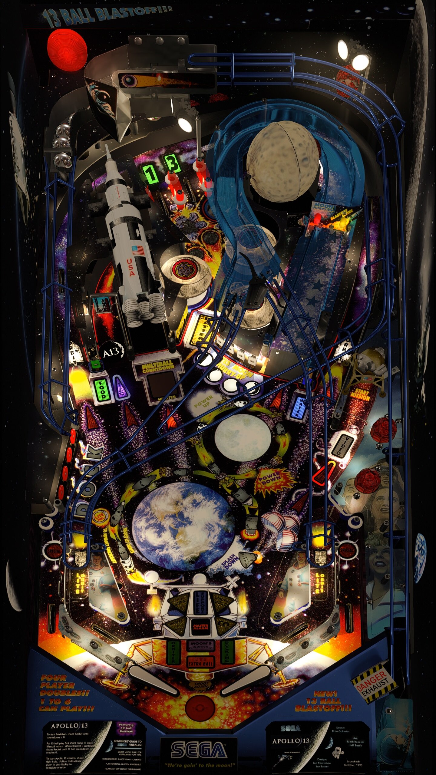 [VPURemix]Apollo 13 Cabinet Mod - New Visual Pinball 10 - VPURemix ...