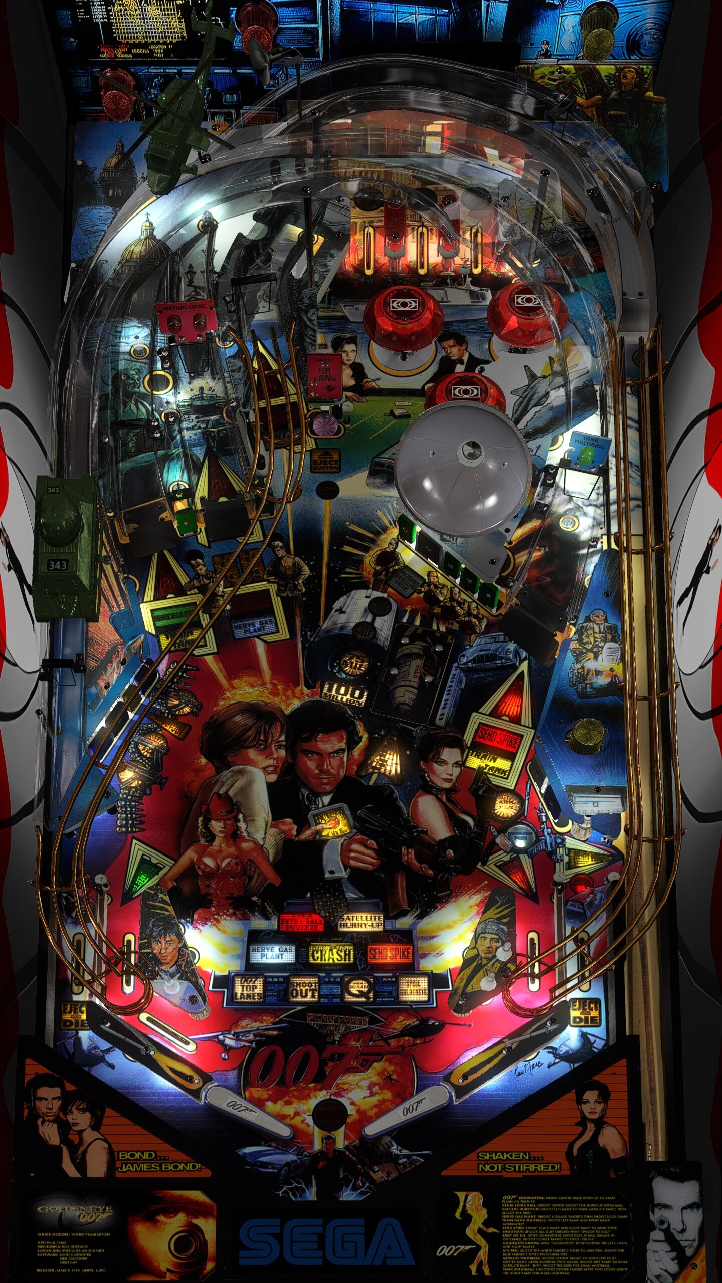 [VPURemix]Goldeneye Cabinet Mod - New Visual Pinball 10 - VPURemix ...