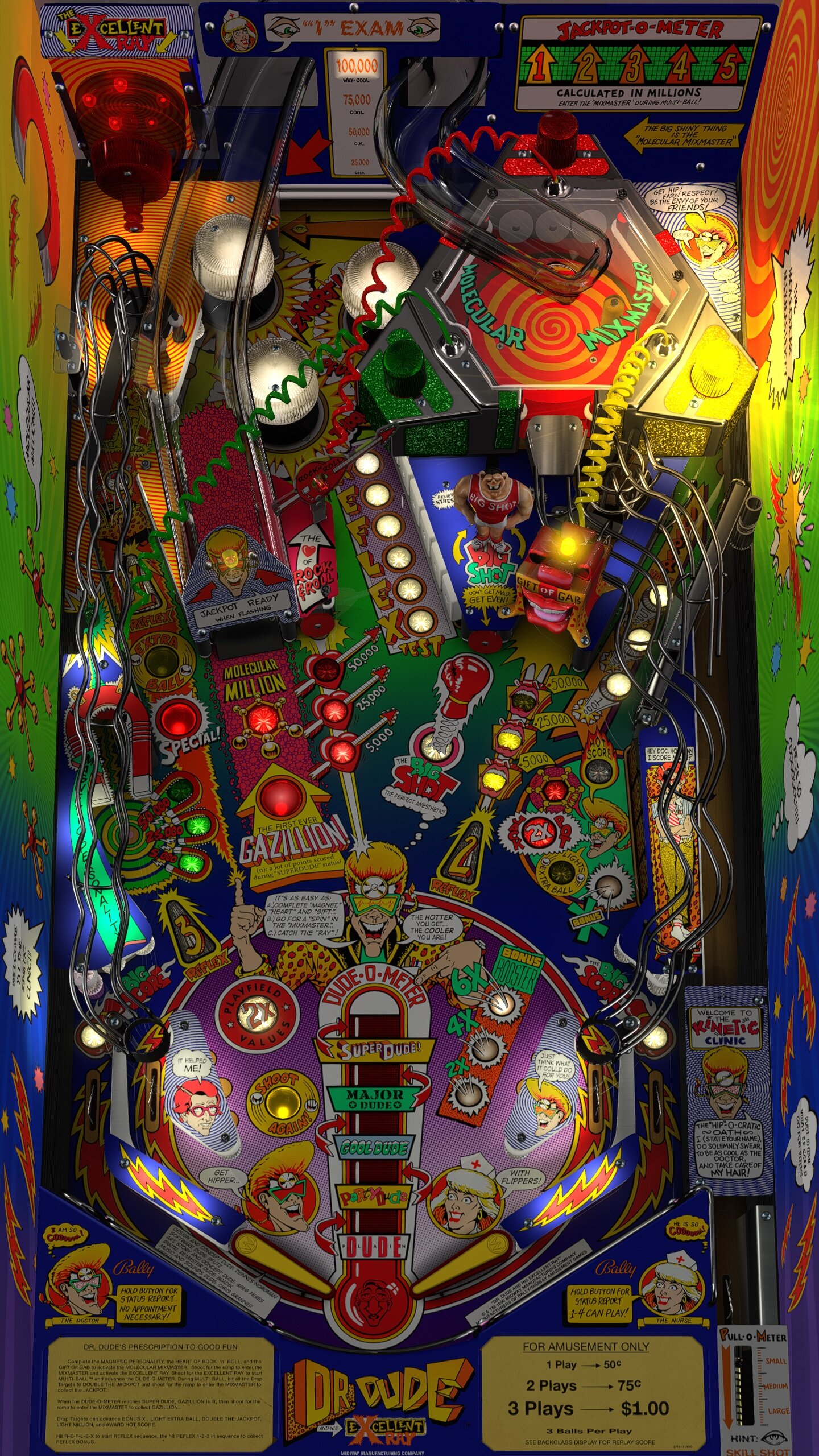 [VPURemix]Dr. Dude Cabinet Mod - New Visual Pinball 10 - VPURemix ...