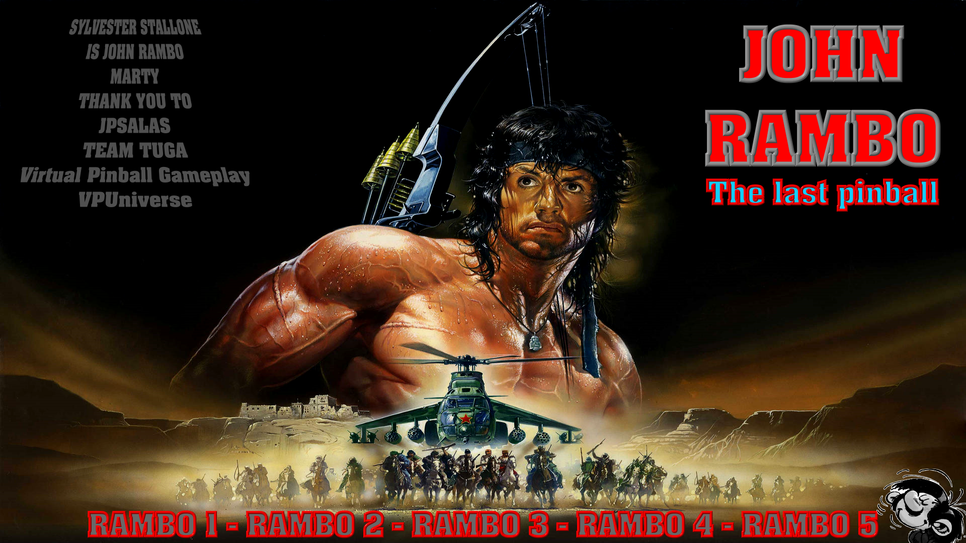 [New VP10 Alert] JOHN RAMBO - New Visual Pinball 10 - Releases - Virtual Pinball Universe