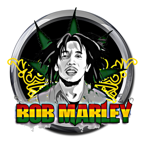 Bob Marley Wheel - Tarcisio Style Wheels - Virtual Pinball Universe