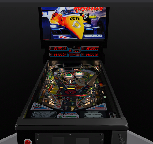 Pole Position (Sonic 1987) - VPX - Pinball Tables - Virtual Pinball ...