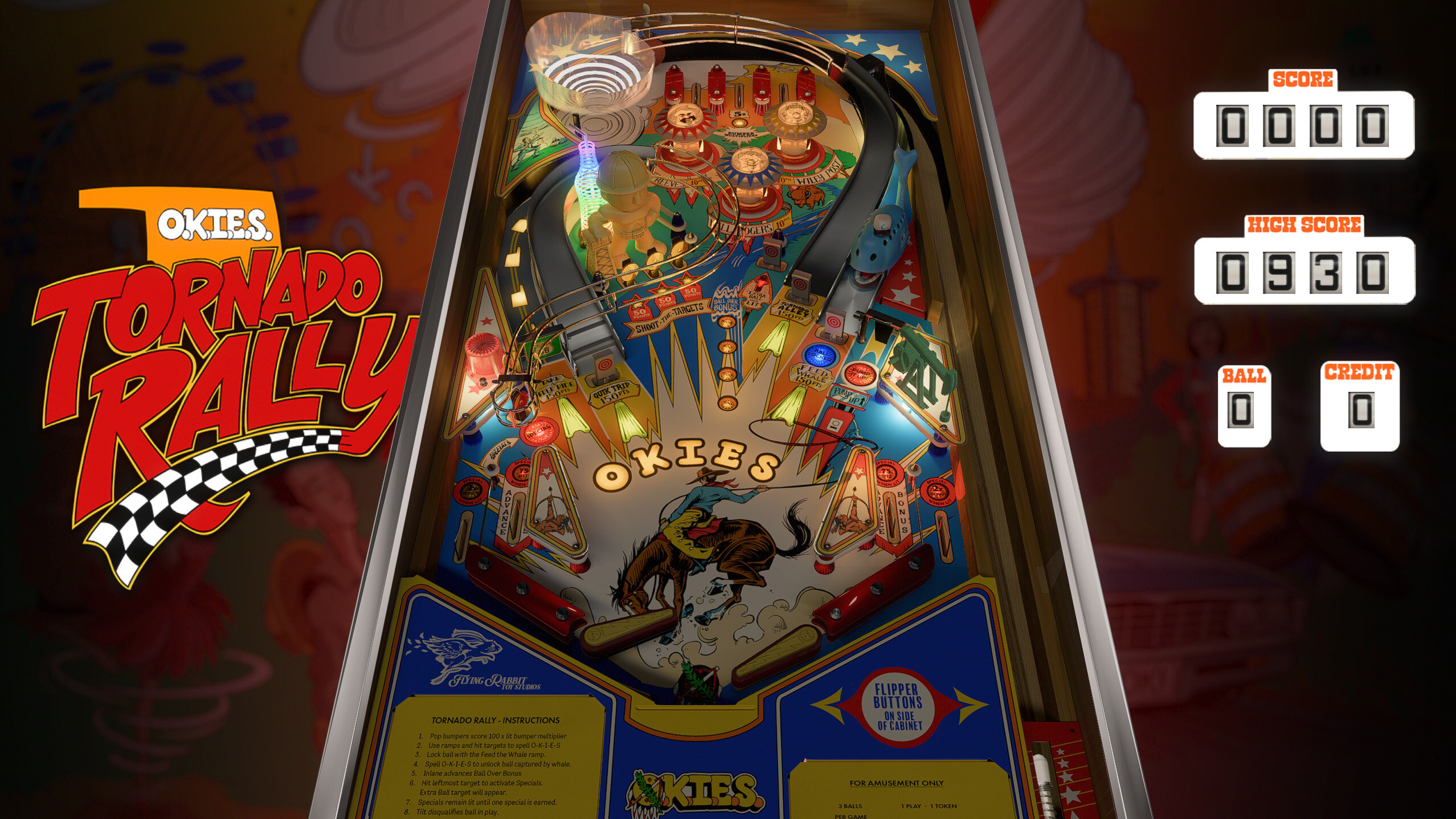 [New VP10 Alert] Tornado Rally (Original 2024) - New Visual Pinball 10 ...
