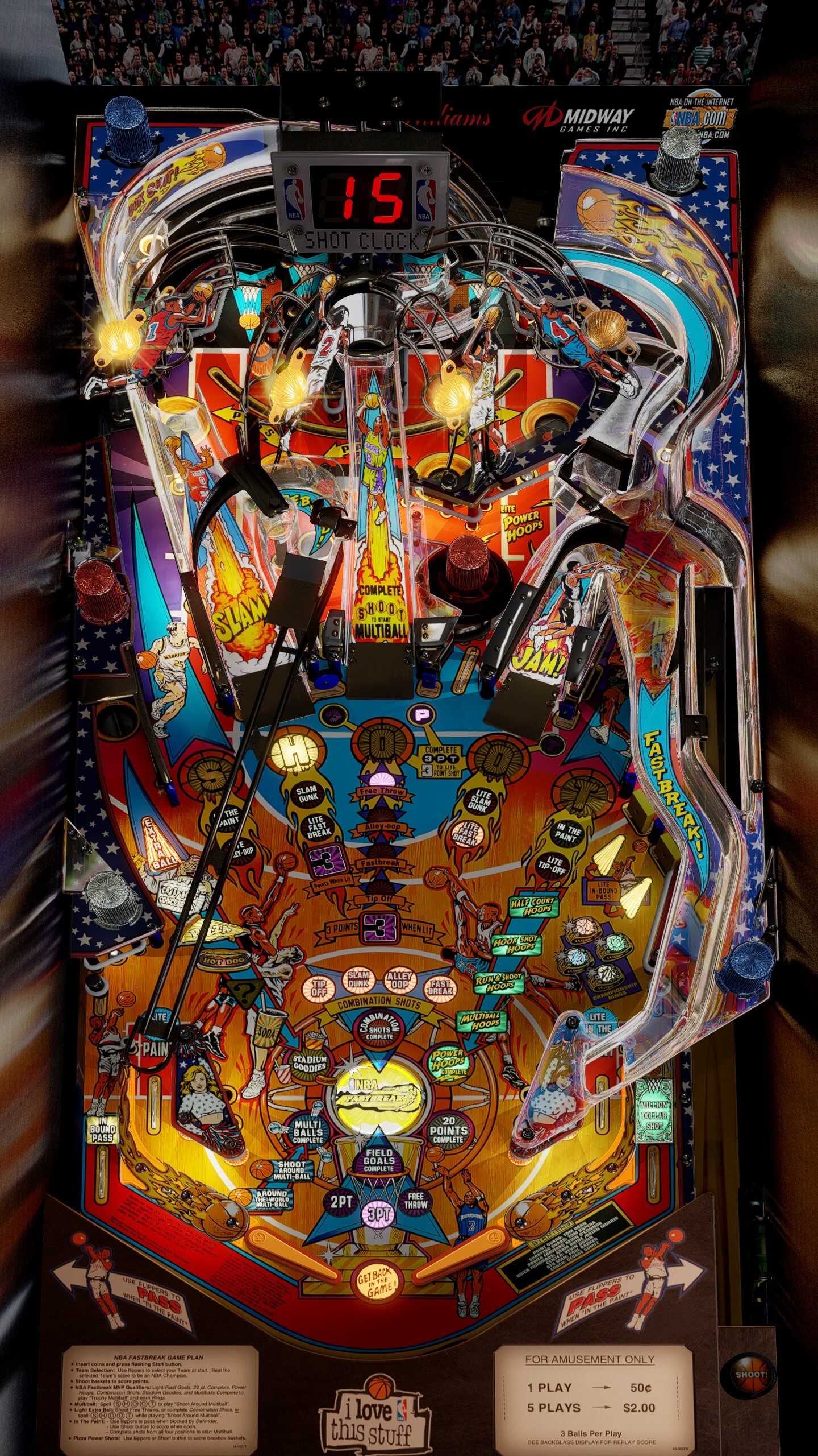 [VPURemix]NBA Fastbreak Cabinet Mod - New Visual Pinball 10 - VPURemix ...