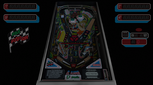Pole Position (Sonic 1987) - VPX - Pinball Tables - Virtual Pinball ...