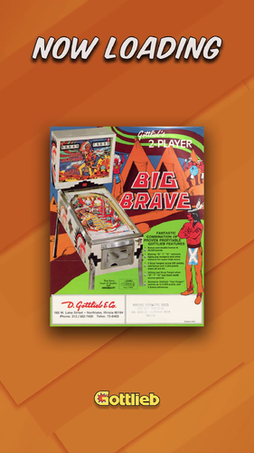 Big Brave (Gottlieb) - Rickochet Unified Loading Video - Loading Animations - Virtual Pinball ...