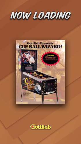 Cue Ball Wizard (Gottlieb) - Rickochet Unified Loading Video - Loading ...