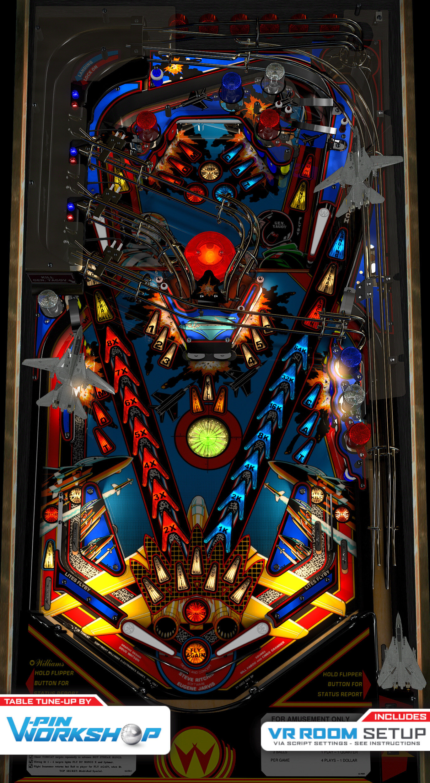 [New VP10 Alert] F-14 Tomcat (Williams 1987) VPW Mod - New Visual ...