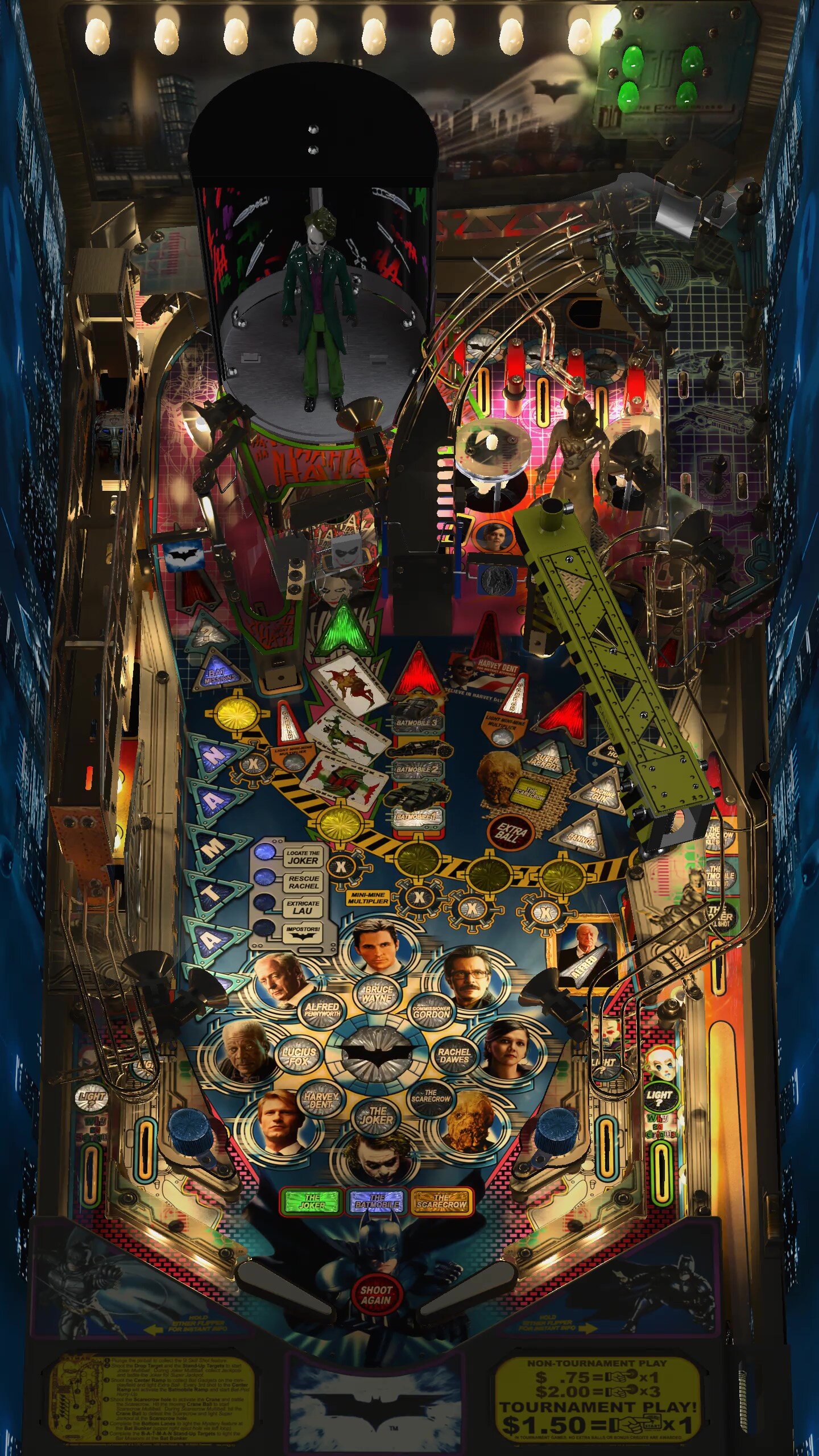 [VPURemix]Batman The Dark Knight (Stern 2008) Side Blade Mod - New ...