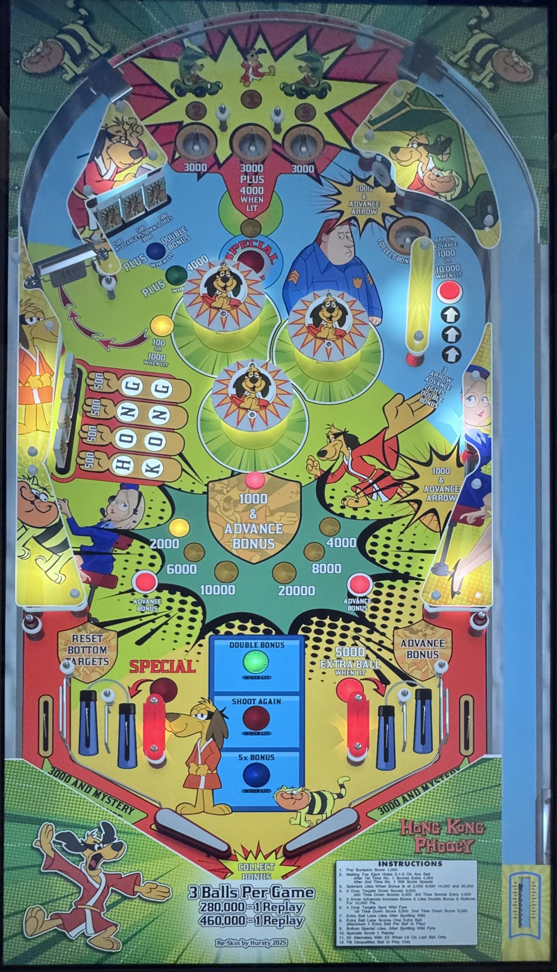 [New VP10 Alert] Hong Kong Phooey (Hursty 2025) - New Visual Pinball 10 ...