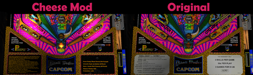 Pinball Magic (Capcom 1995) Apron /instructions Mod - Other Digital ...