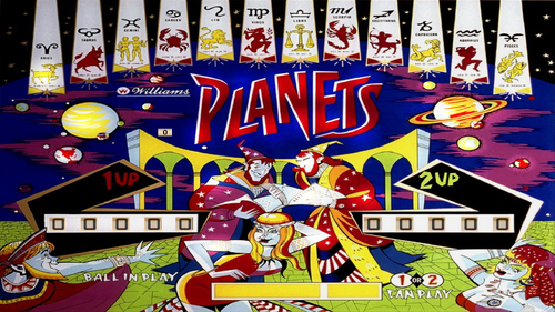 Planets- Williams 1971 - VPX - Pinball Tables - Virtual Pinball Universe