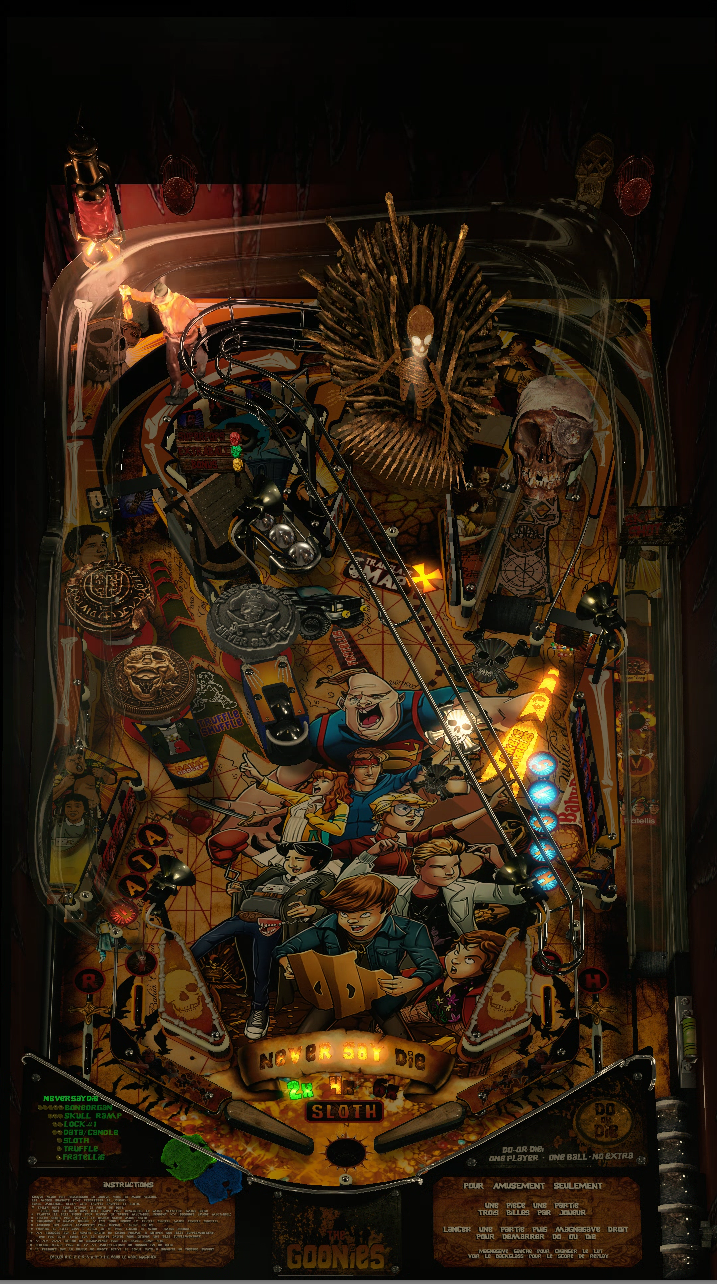 [New VPX Alert]The Goonies Never Say Die French version - New Visual ...