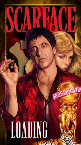 Scarface 4k Loading - Loading Animations - Virtual Pinball Universe