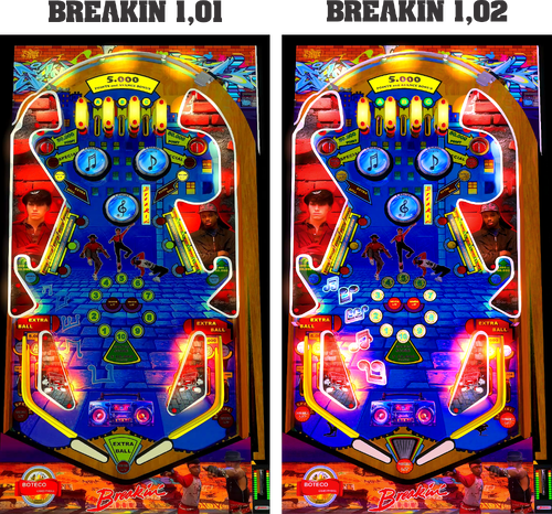 Breakin - Modified (MOD) Games - Virtual Pinball Universe