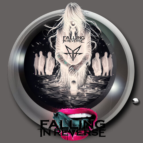 Falling in reverse Neon Wheel - Wheel Images - Virtual Pinball Universe