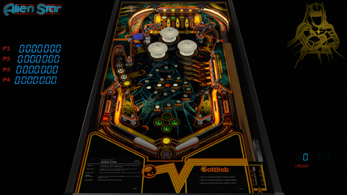 Alien Star (Gottlieb 1984) - VPX - Pinball Tables - Virtual Pinball ...