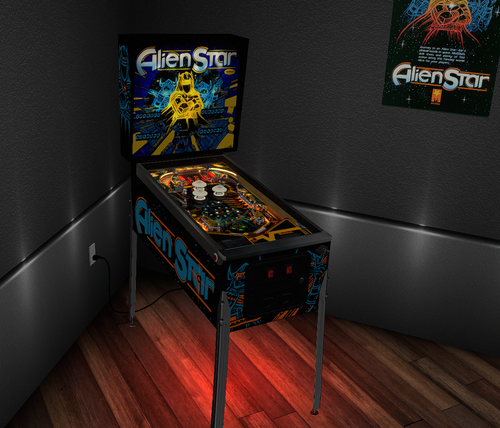 Alien Star (Gottlieb 1984) - VPX - Pinball Tables - Virtual Pinball ...