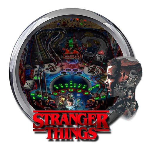 Stranger Things 2.0+ (Wheels) - Wheel Images - Virtual Pinball Universe