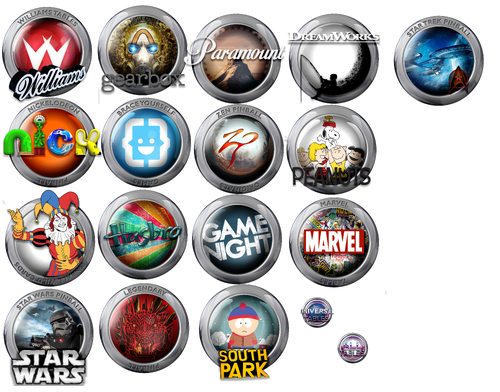 Pinball FX Playlist Wheels - Tarcisio Style Wheels - Virtual Pinball ...