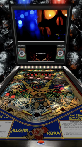 Algar (Williams 1980) - Loading Animations - Virtual Pinball Universe