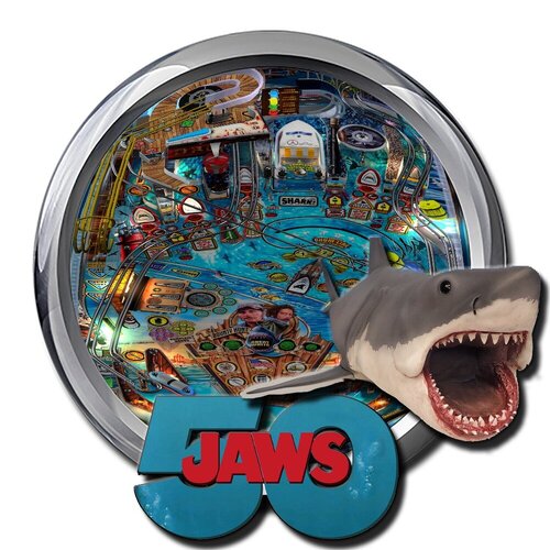 JAWS 50Th Anniversary - Wheel Images - Virtual Pinball Universe