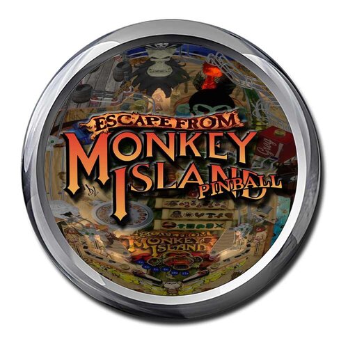 Escape from monkey island (Wheels) - Wheel Images - Virtual Pinball ...