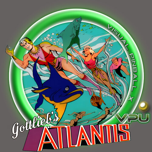 Atlantis (Gottlieb 1975) Neon Wheel - Wheel Images - Virtual Pinball ...