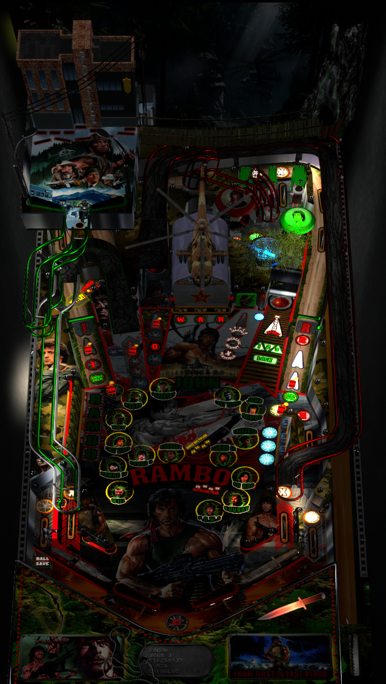 [VPURemix]John Rambo cabinet mod with flashers reflections. - New ...
