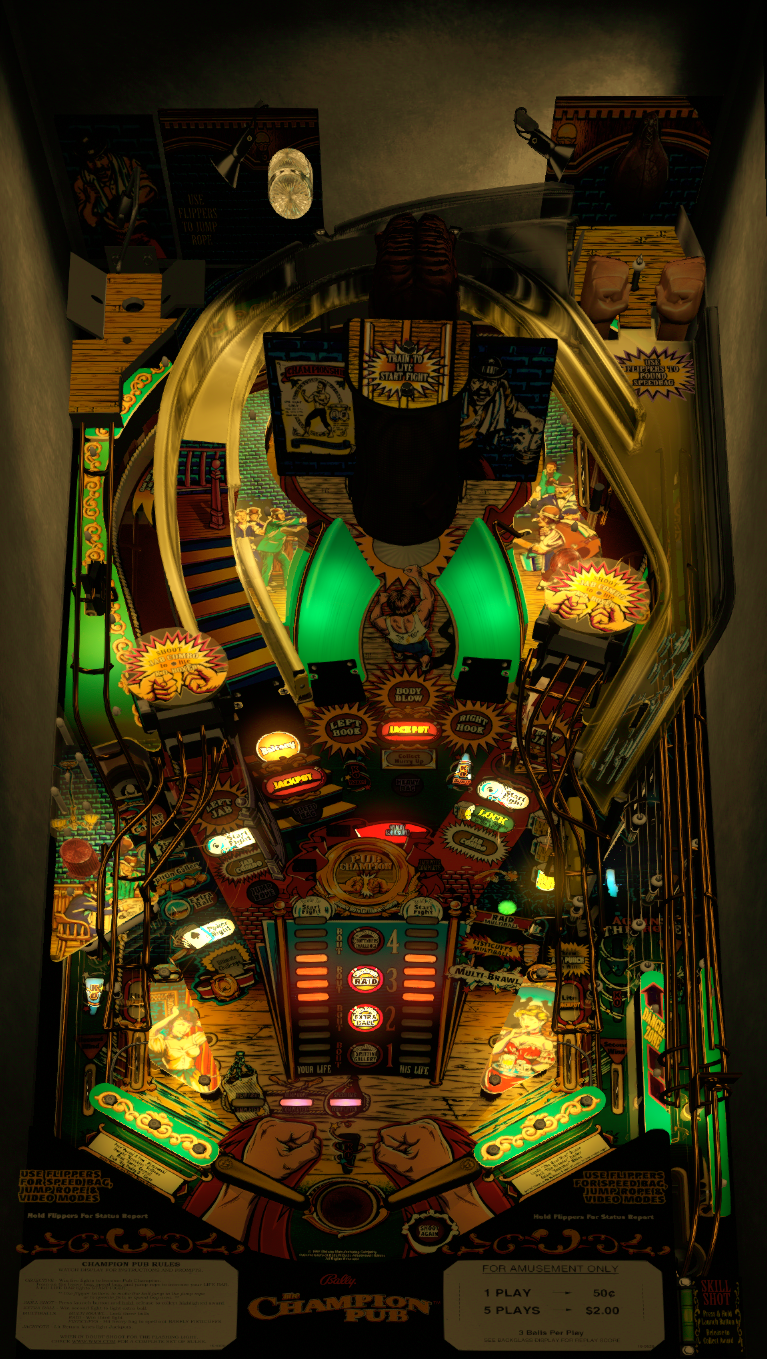 [VPURemix]Champions Pub GI reflections cabinet mod. - New Visual ...