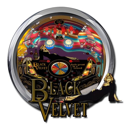 Black velvet (Wheels) - Wheel Images - Virtual Pinball Universe