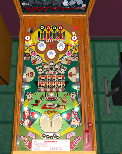 Queen of Hearts - Future Pinball Tables - Virtual Pinball Universe