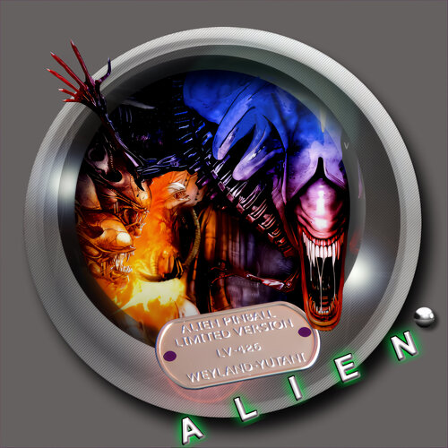 Alien LE (original 2025) Diagonal Wheel - Wheel Images - Virtual ...