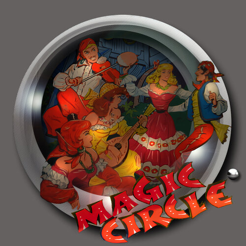 Magic Circle (Bally 1965) Diagonal Wheel - Wheel Images - Virtual ...